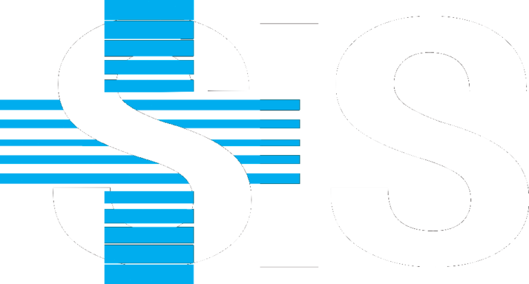 SIS LOGO Transparent White | SIS